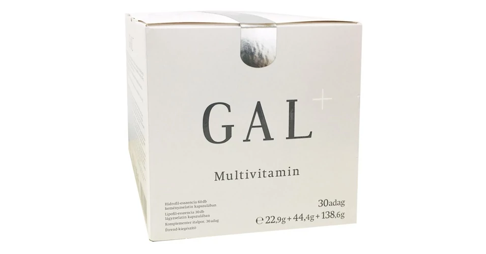 GAL+ Multivitamin 30 adag - Vitaminok - Gluténmentes, vegán, szénhidrát ...
